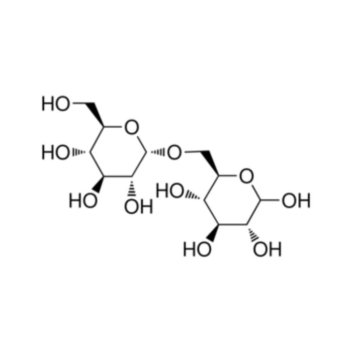 Isomaltose Structure Structural Chemical Formula And Space Filling