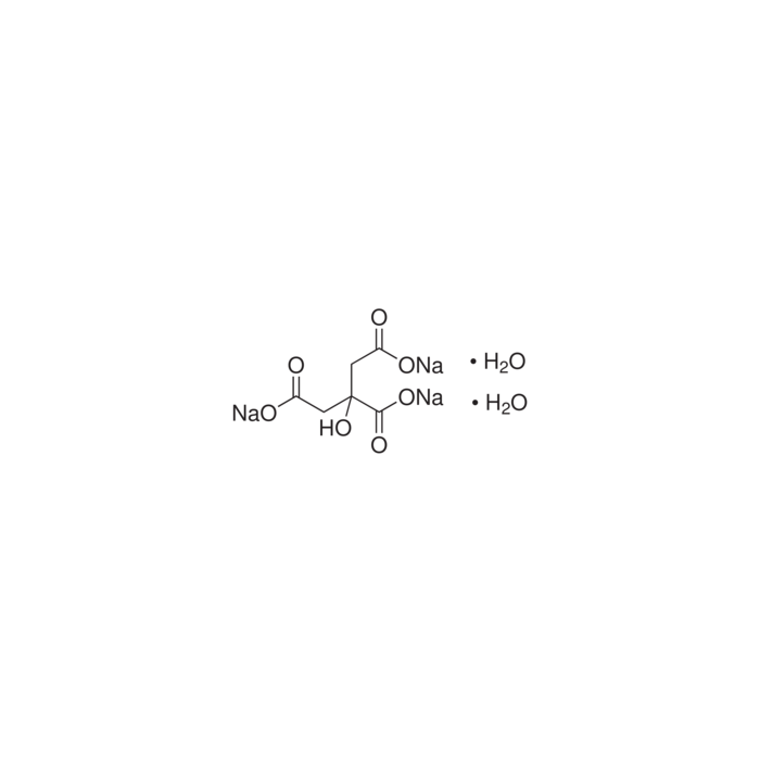 Sodium Citrate Structure